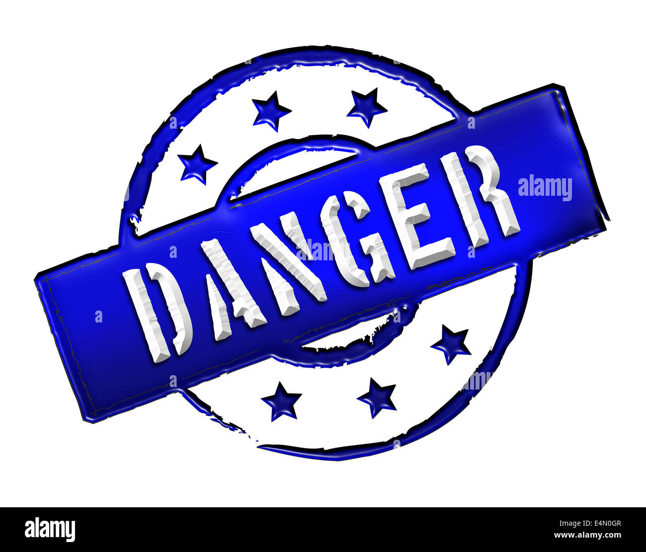 Stamp - DANGER Stock Photo - Alamy