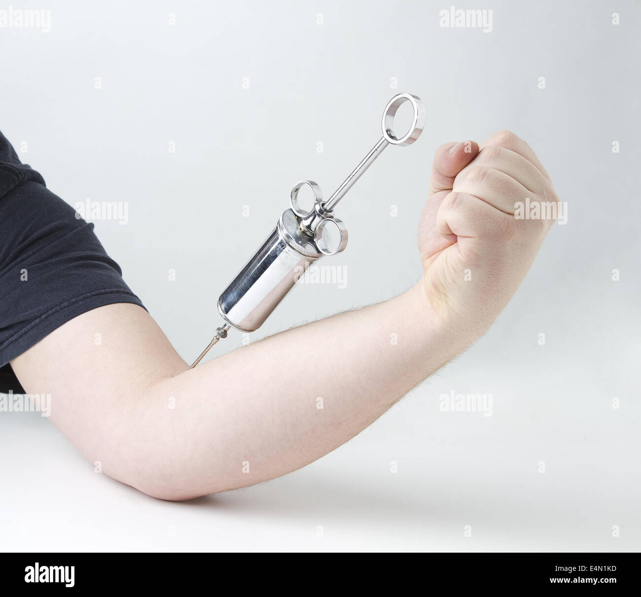 Drug addict needle hi-res stock photography and images - Alamy