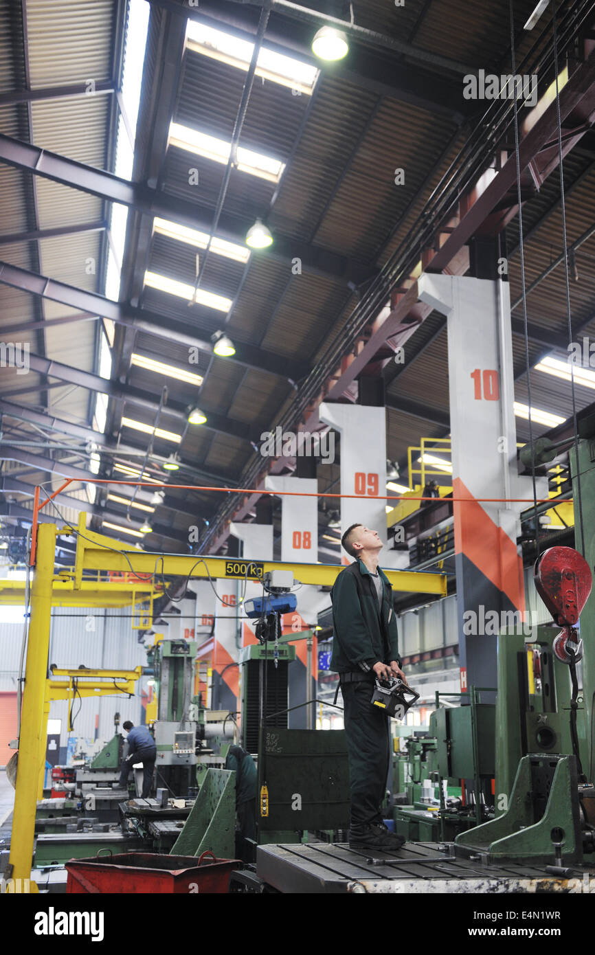 industry workers people in factory Stock Photo - Alamy