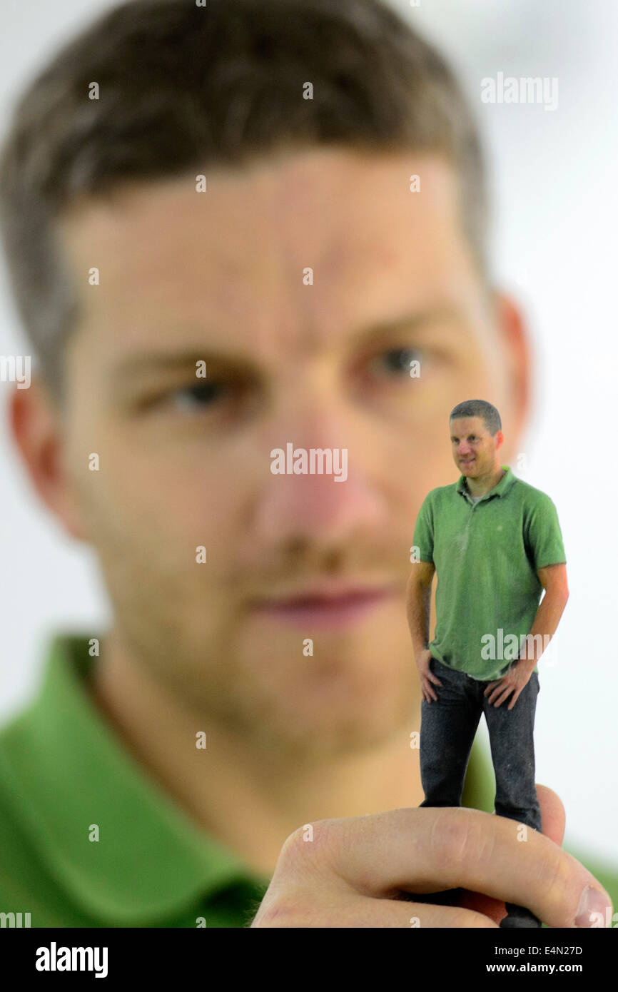 The largest 3D scanner in Europe is designed to scan objects, people or ...