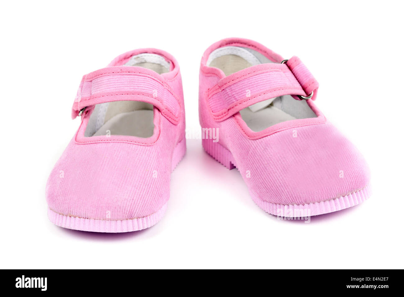 a pair of baby pink shoes Stock Photo - Alamy