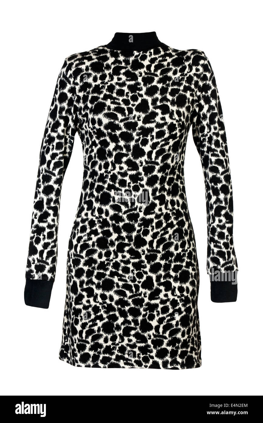 a woman's dress with spotted pattern Stock Photo - Alamy