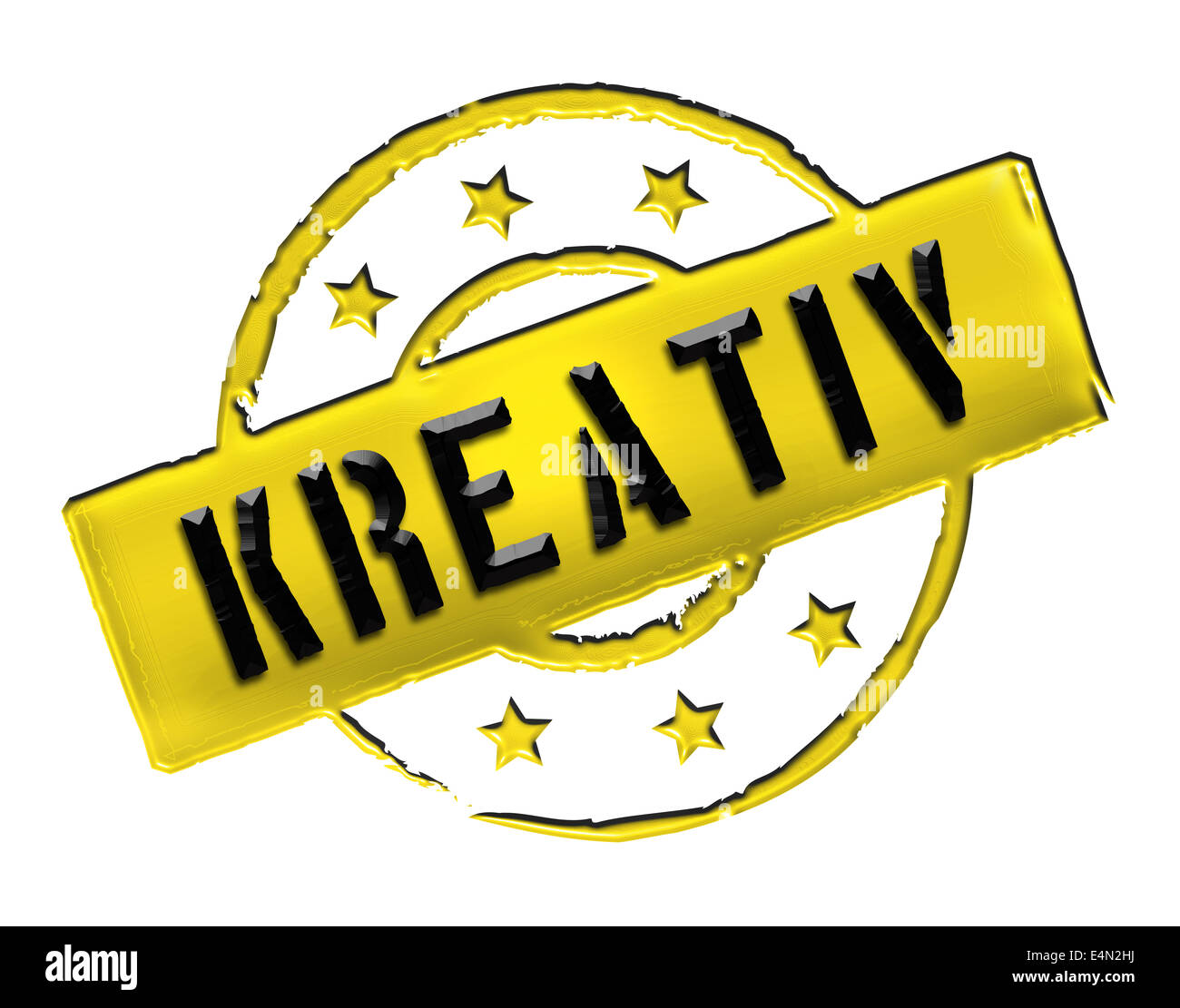 Stamp - Kreativ Stock Photo - Alamy