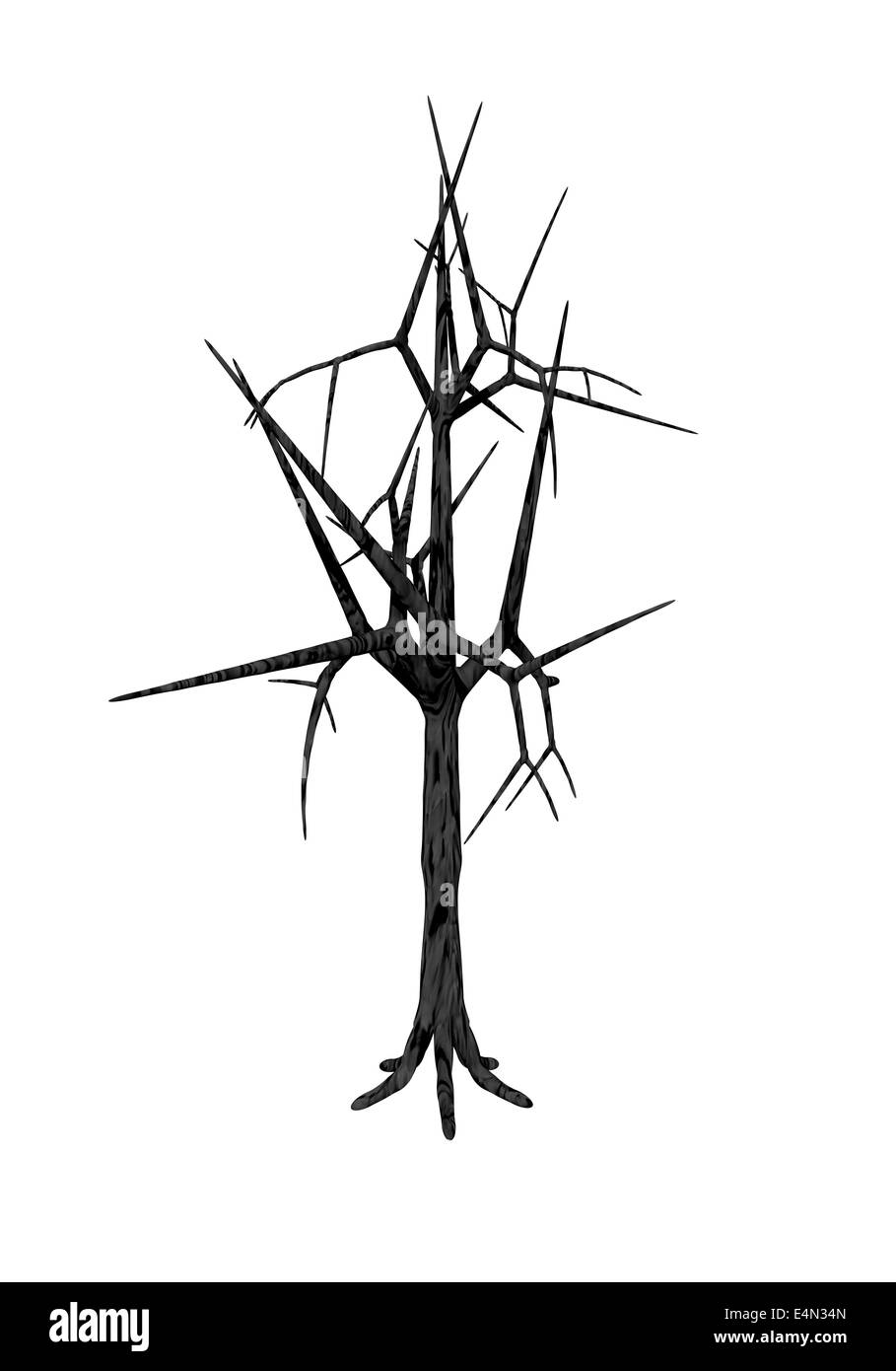 Dead tree roots Cut Out Stock Images & Pictures - Alamy