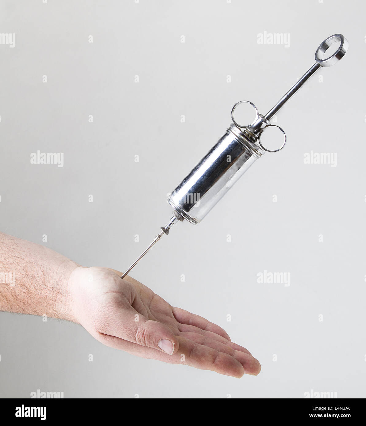 Finger stabbing hi-res stock photography and images - Alamy