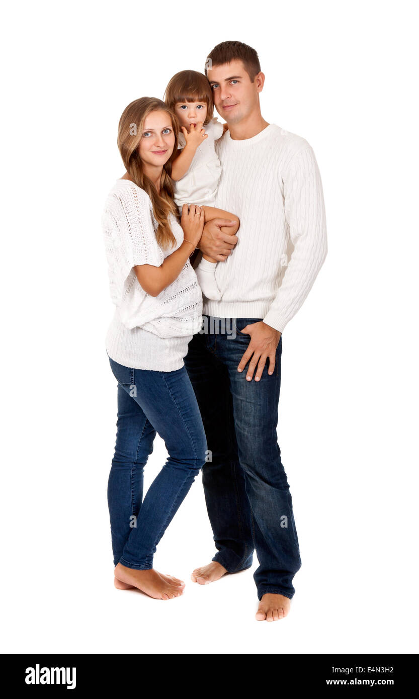 family in the studio Stock Photo - Alamy