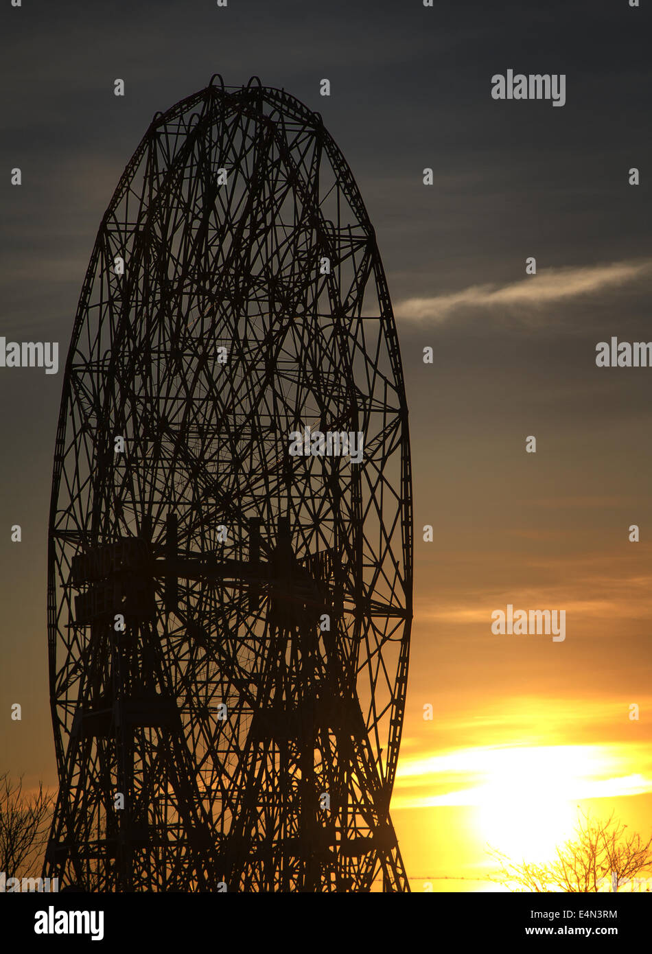 Sunrise on the wheel Stock Photo - Alamy