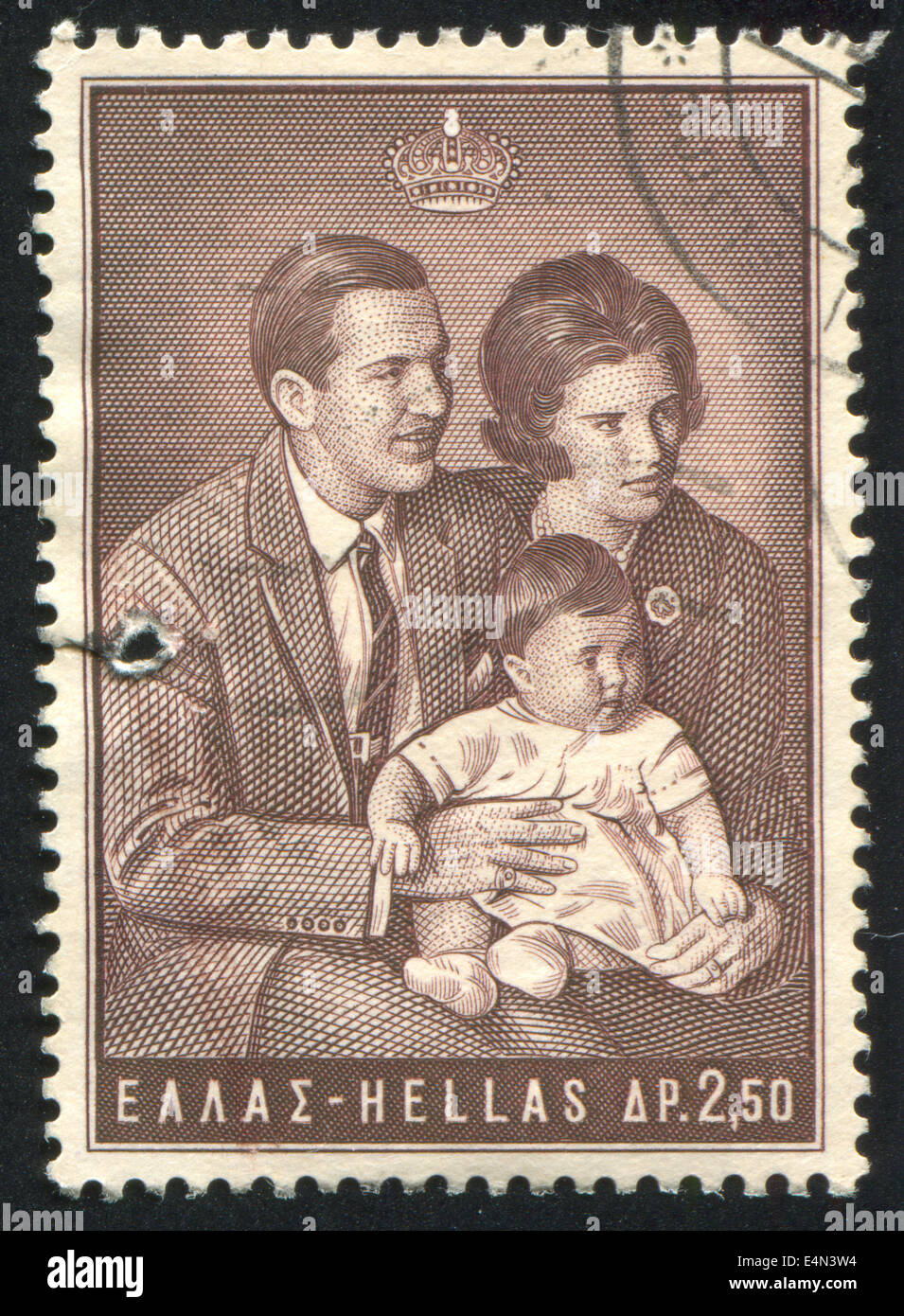 Crown prince constantine of greece hi-res stock photography and images ...