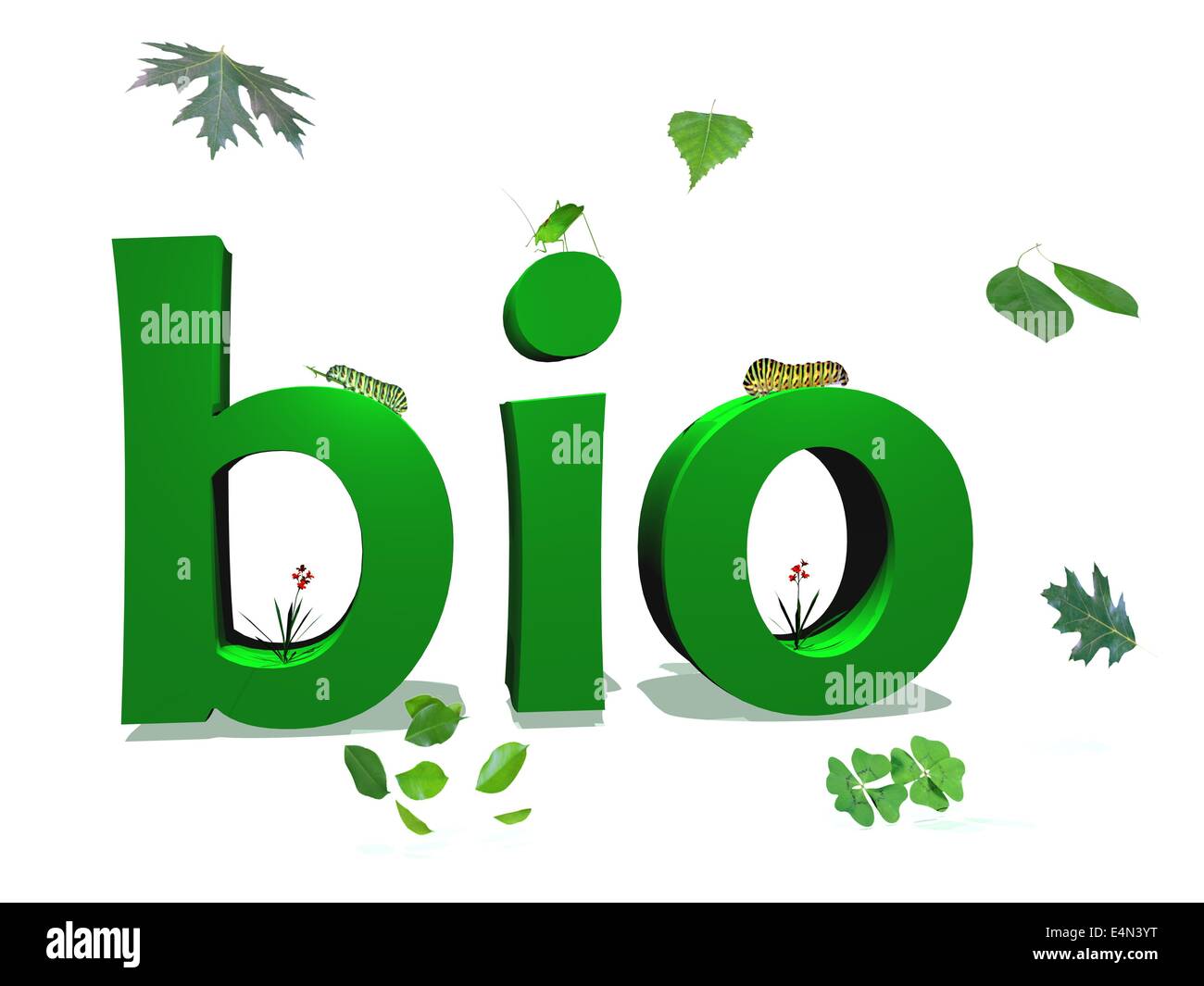 Bio alphabet Cut Out Stock Images & Pictures - Alamy