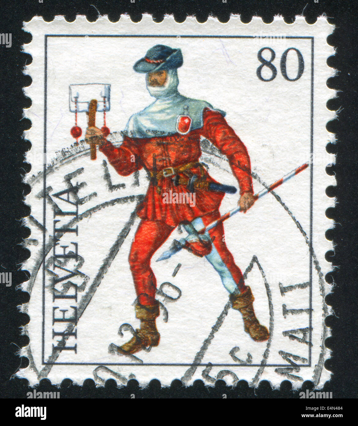 Medieval Postal Couriers Stock Photo - Alamy