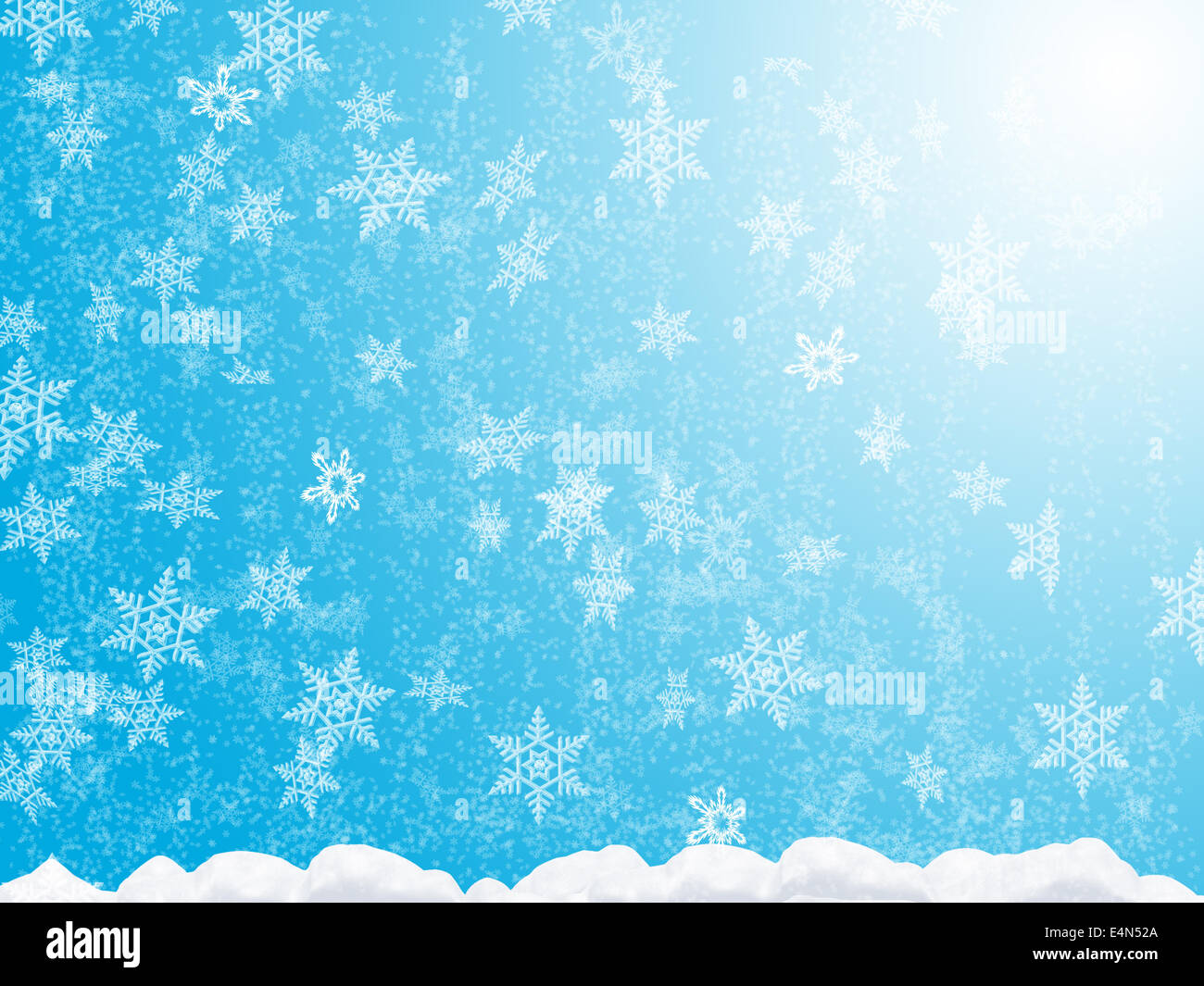 Snowfall illustration hi-res stock photography and images - Alamy