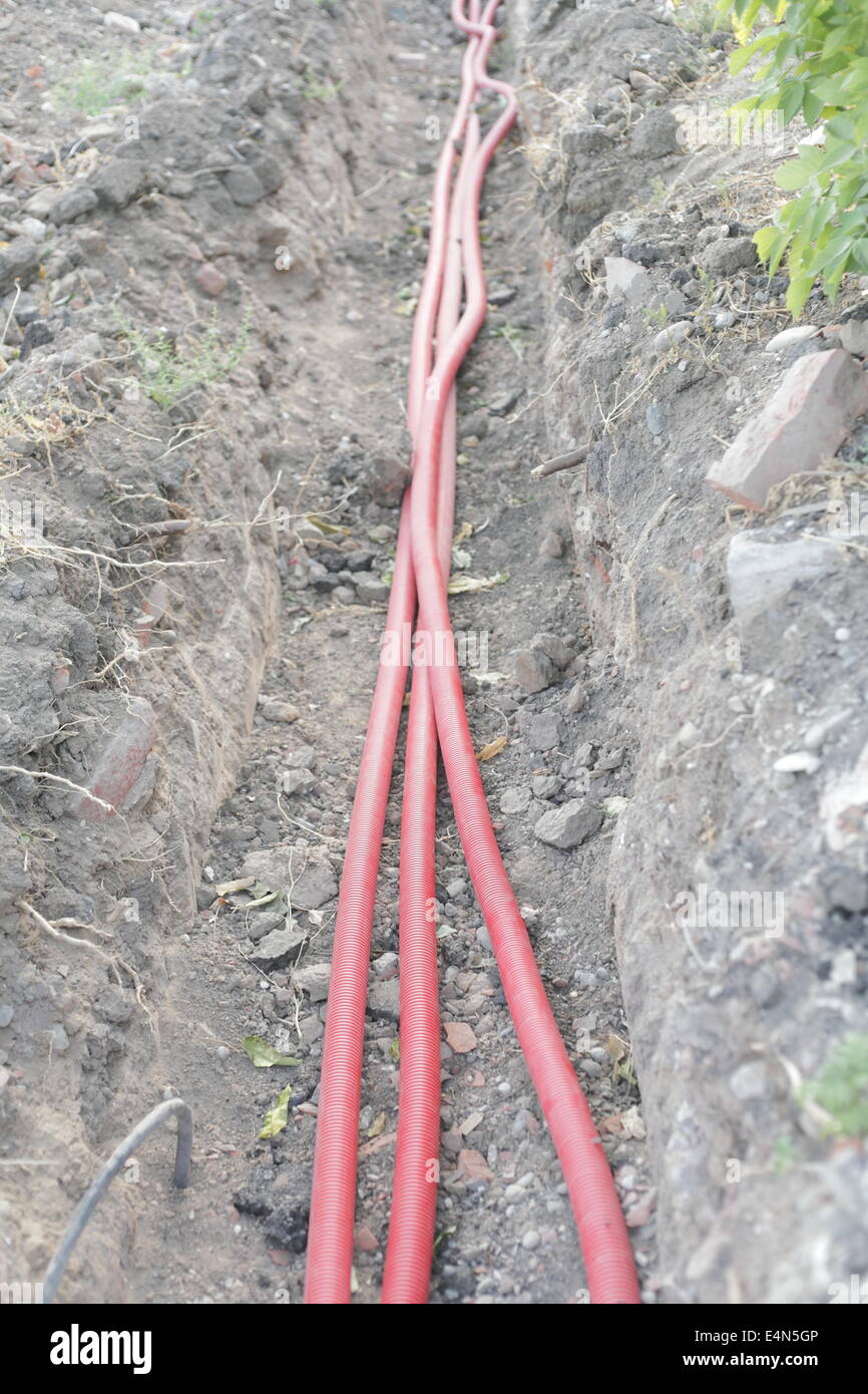 Cable Trench High Resolution Stock Photography and Images - Alamy