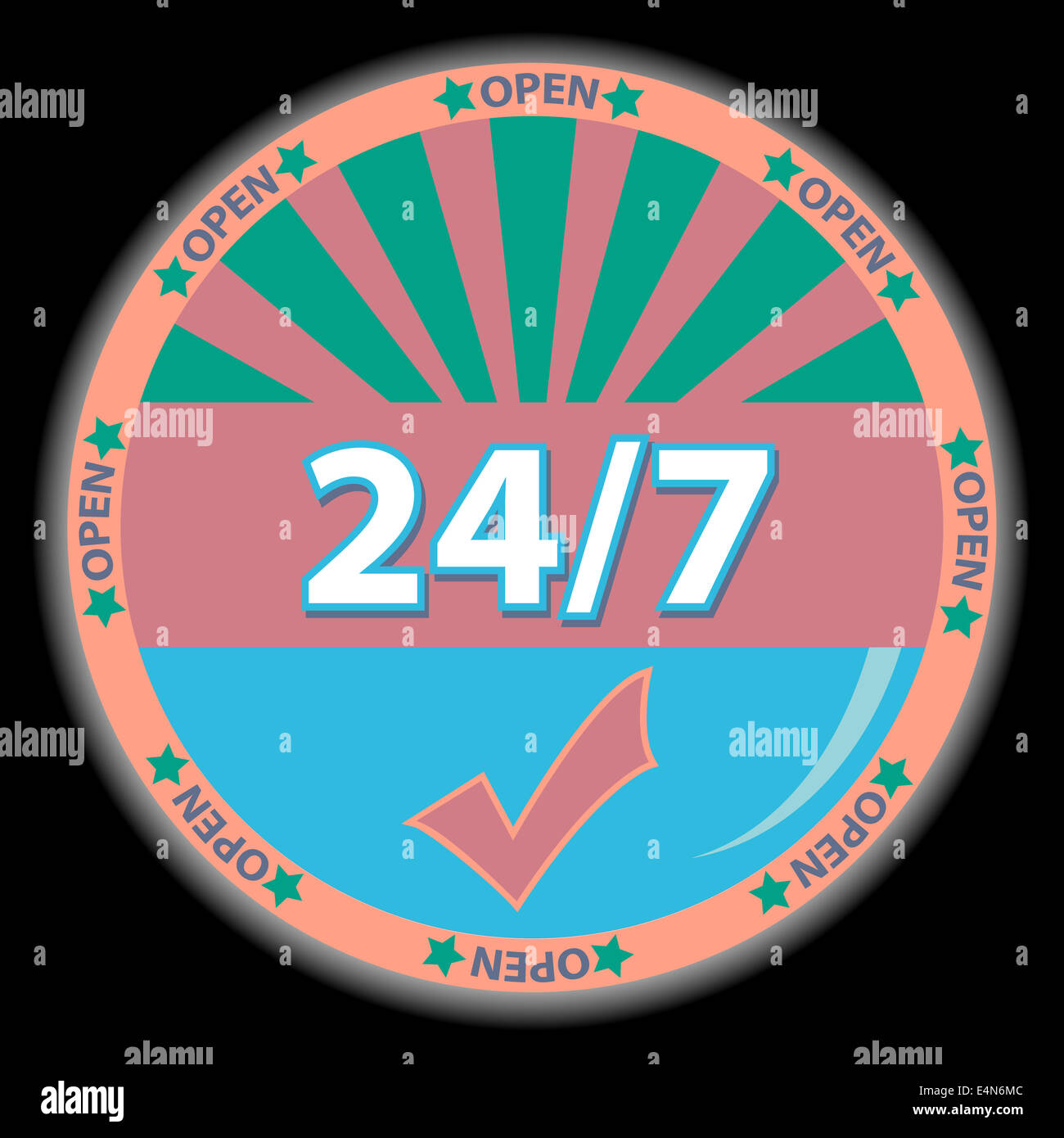 Unique service icon Stock Photo - Alamy