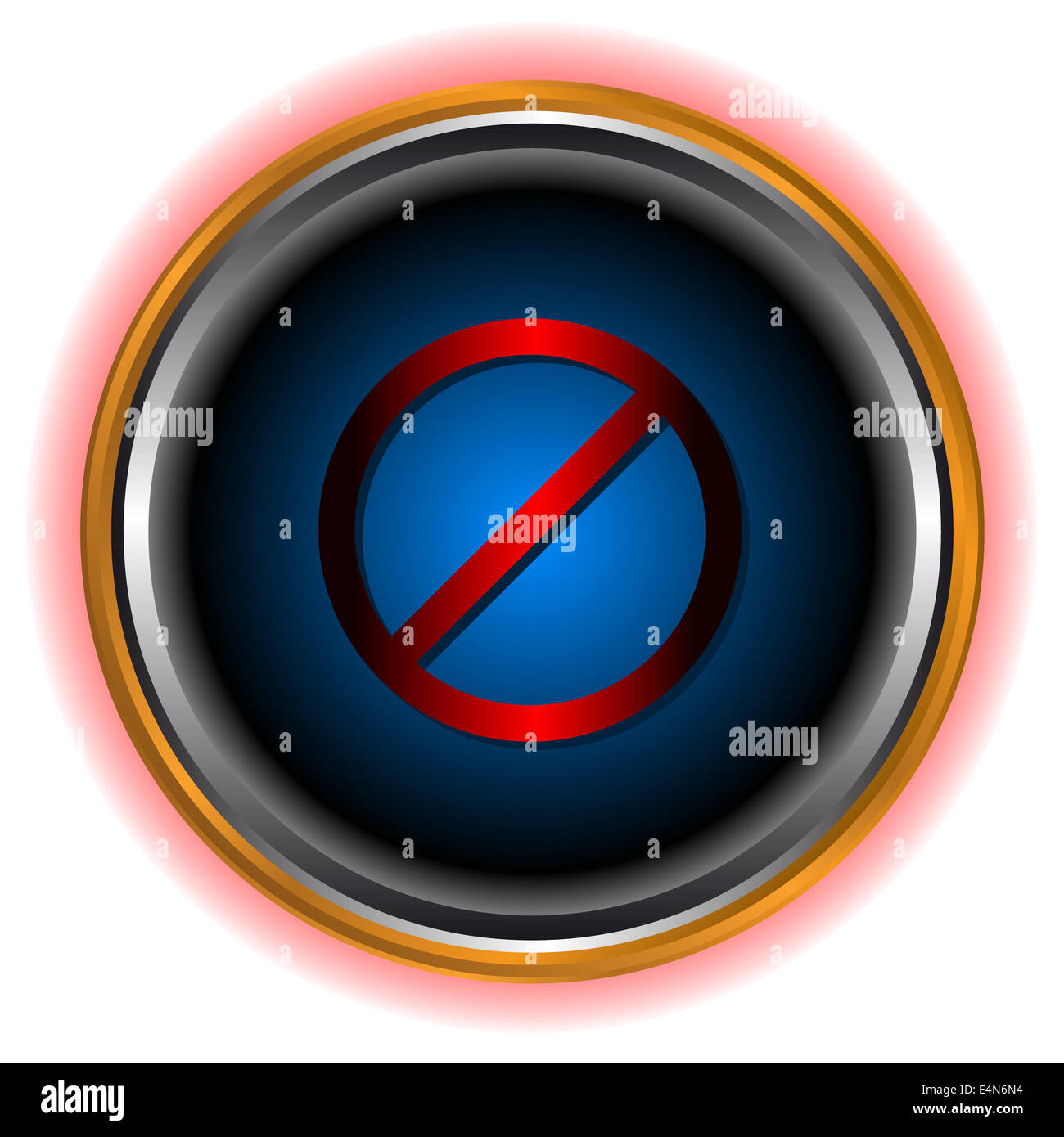 Not Allowed Sign Stock Photo - Alamy