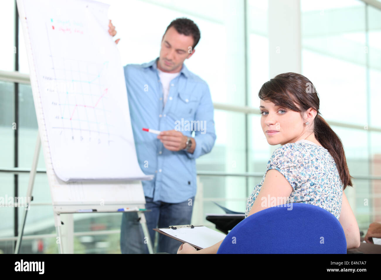 Front working figures hi-res stock photography and images - Alamy