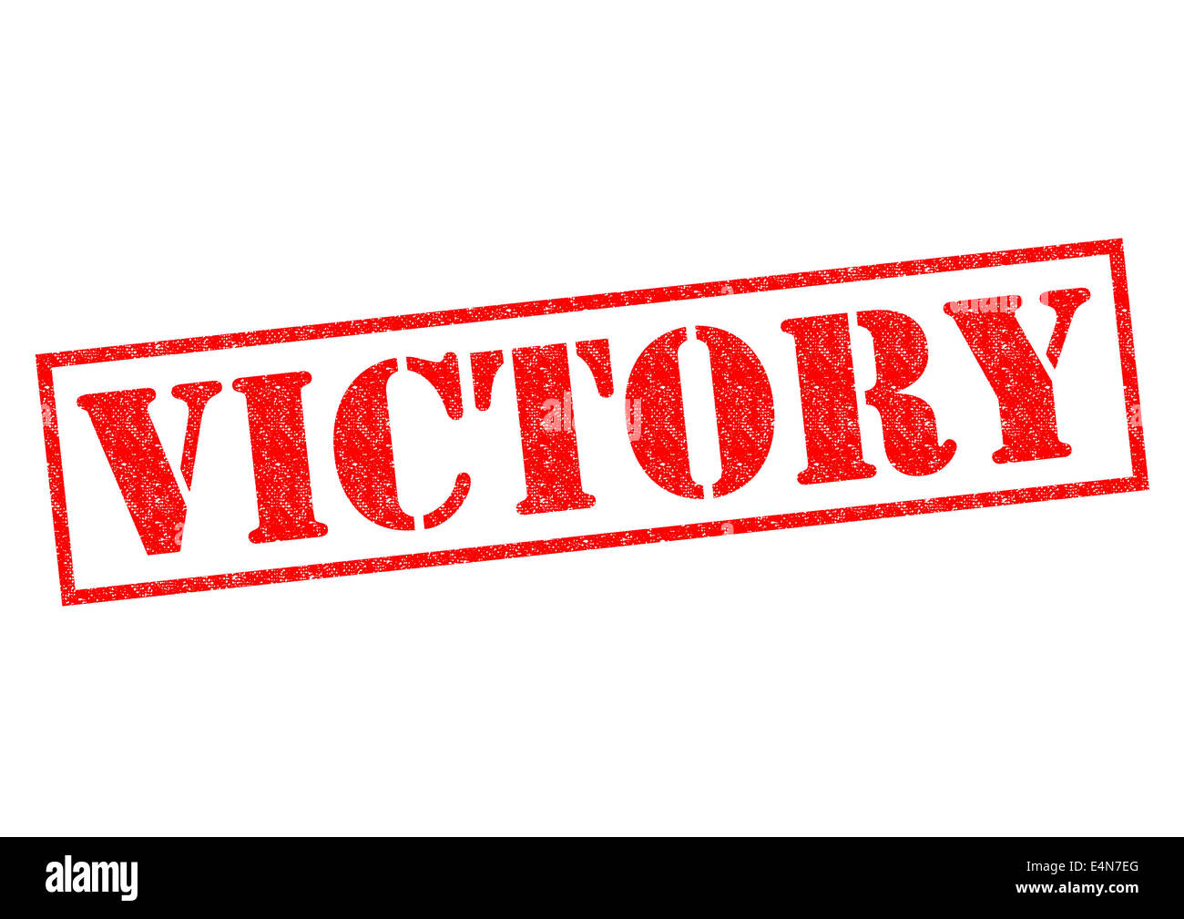 VICTORY red Rubber Stamp over a white background Stock Photo - Alamy