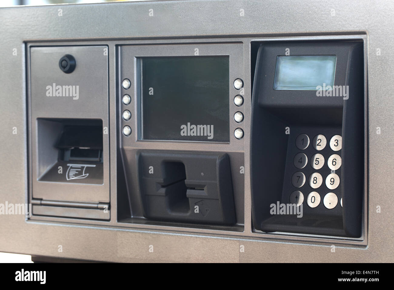 Pre-pay fuel pump Stock Photo - Alamy