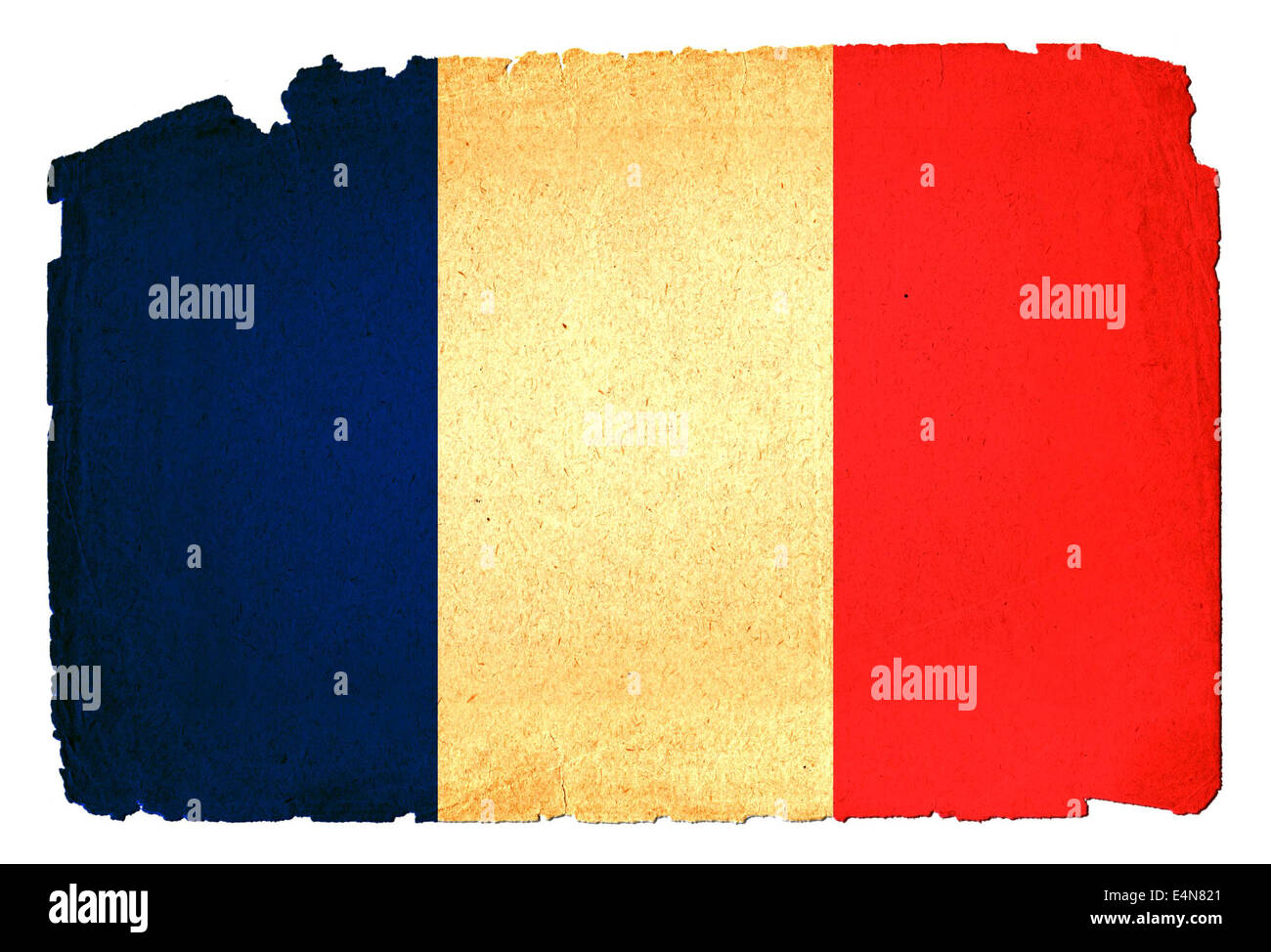 Vintage flag france Cut Out Stock Images & Pictures - Alamy