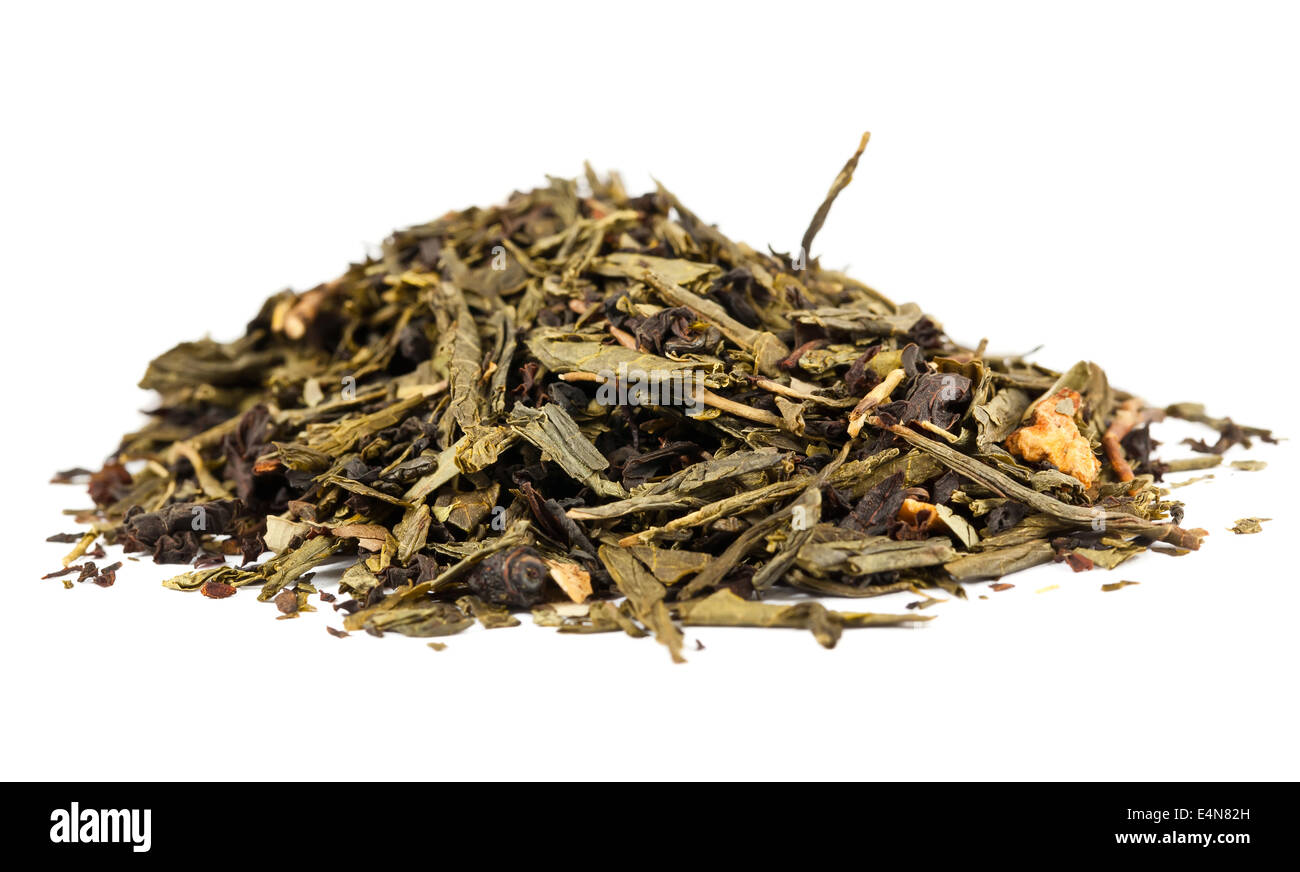 Pile of dry tea leaves Stock Photo - Alamy