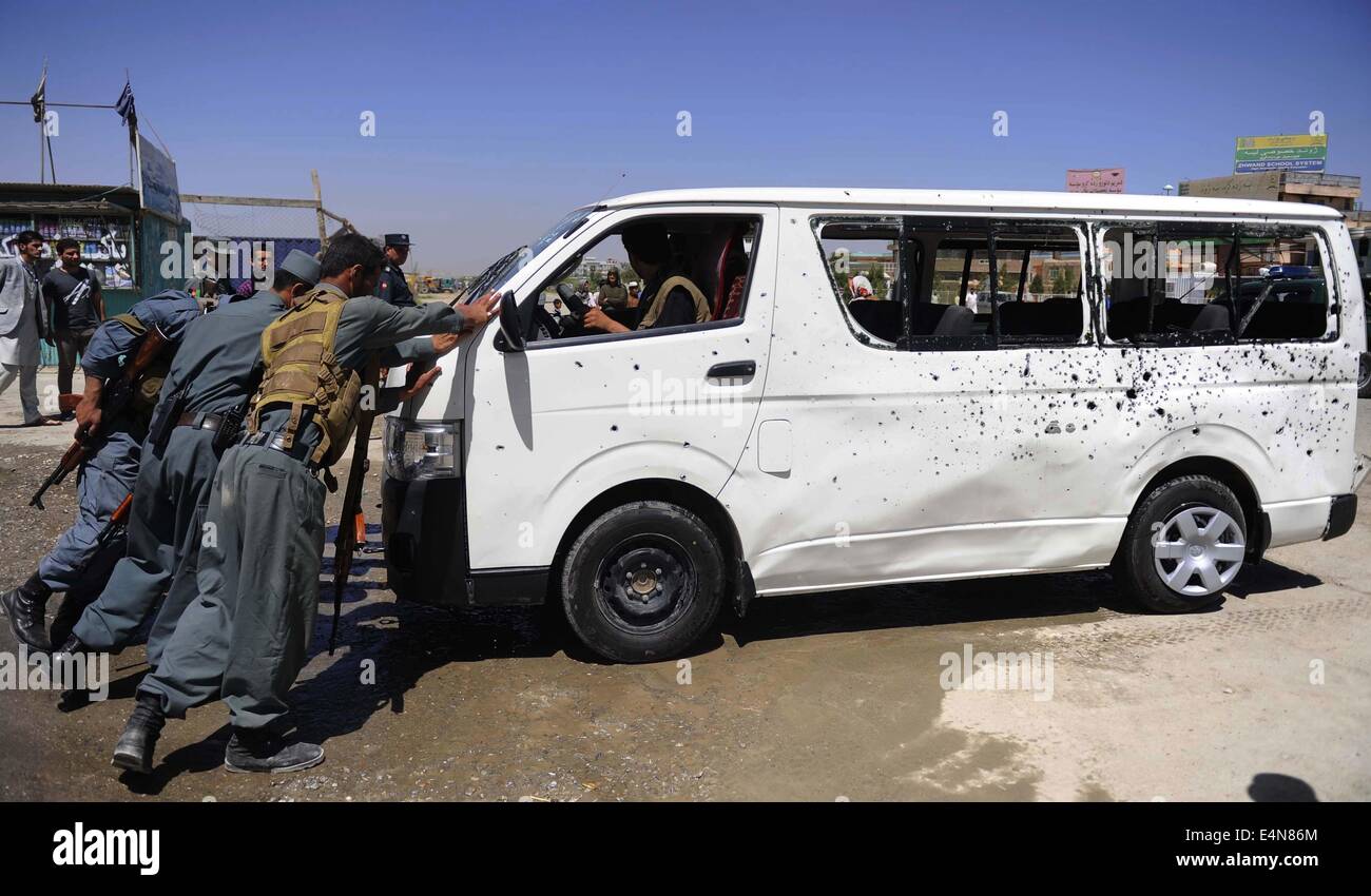 Afghanistan kabul bus bomb hi-res stock photography and images - Alamy