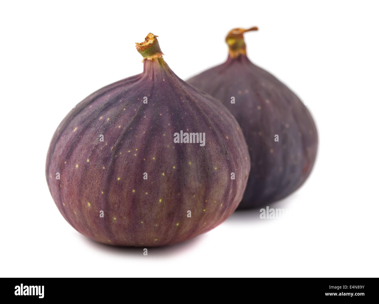 Pair of fig fruits Stock Photo - Alamy