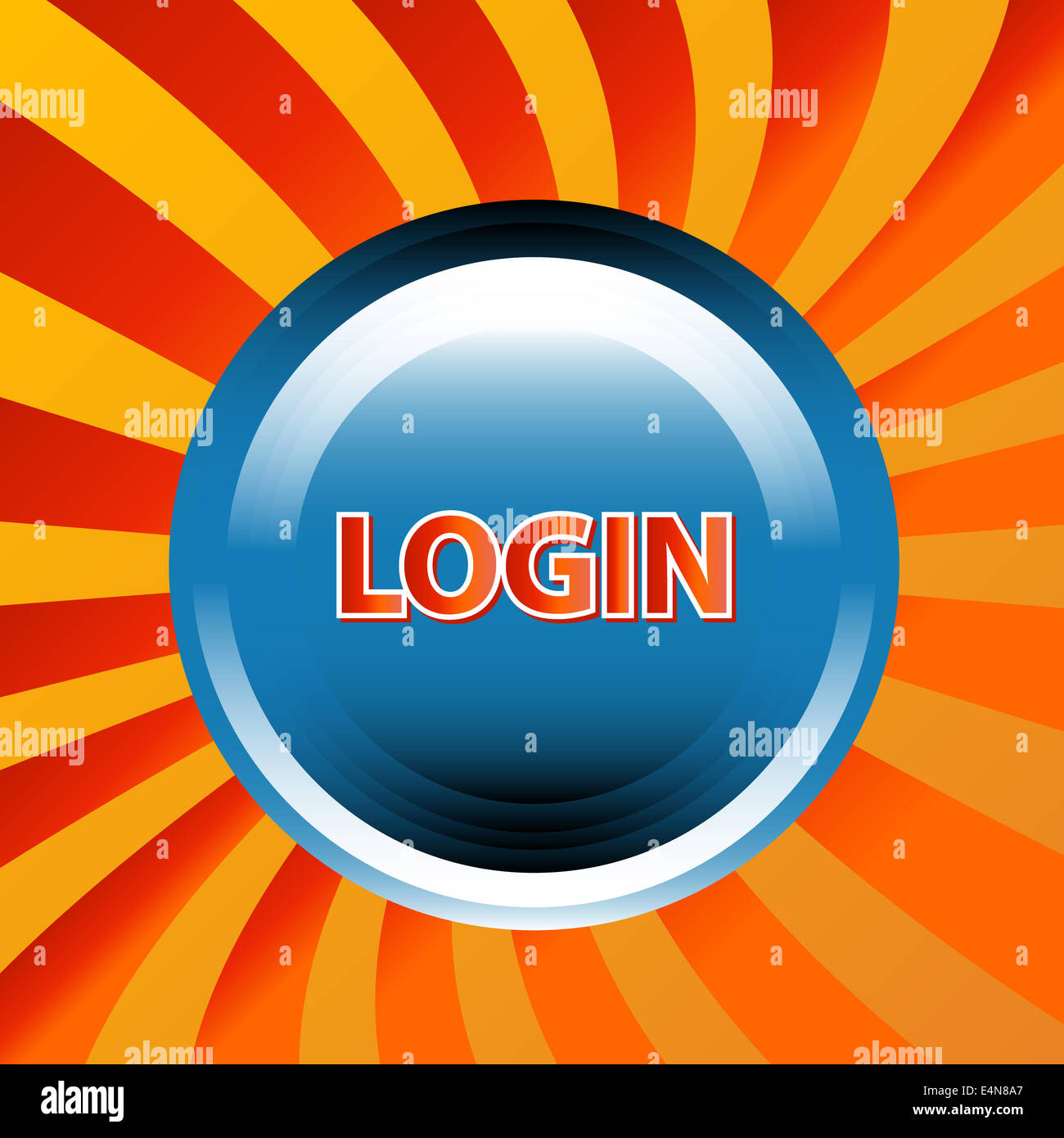Art login button icon hi-res stock photography and images - Alamy
