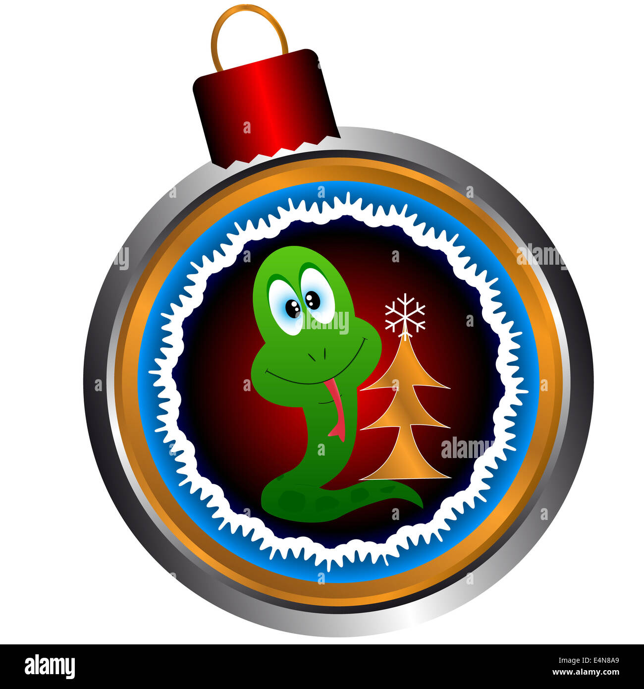 Christmas fir tree cartoon hi-res stock photography and images - Alamy