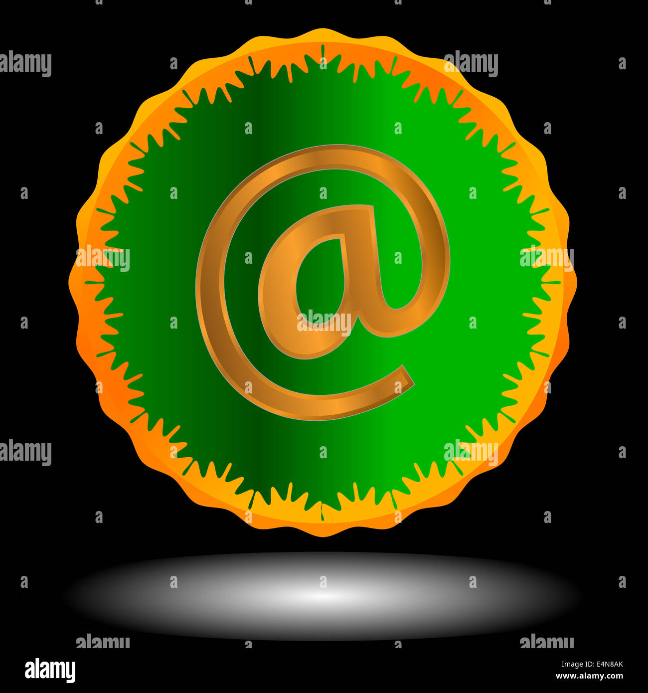 Abstract email icon hi-res stock photography and images - Alamy