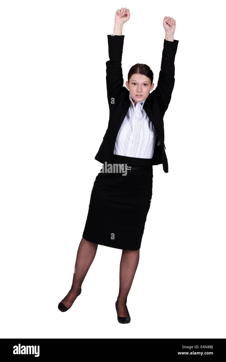 Two fists up hi-res stock photography and images - Alamy