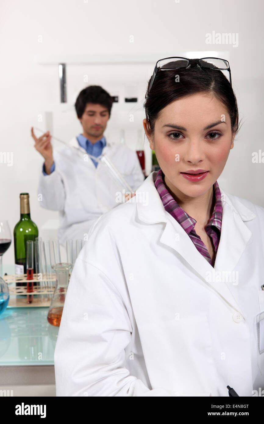 Scientific wine making hi-res stock photography and images - Alamy