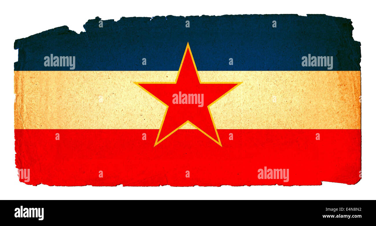 Yugoslavia flag hi-res stock photography and images - Alamy