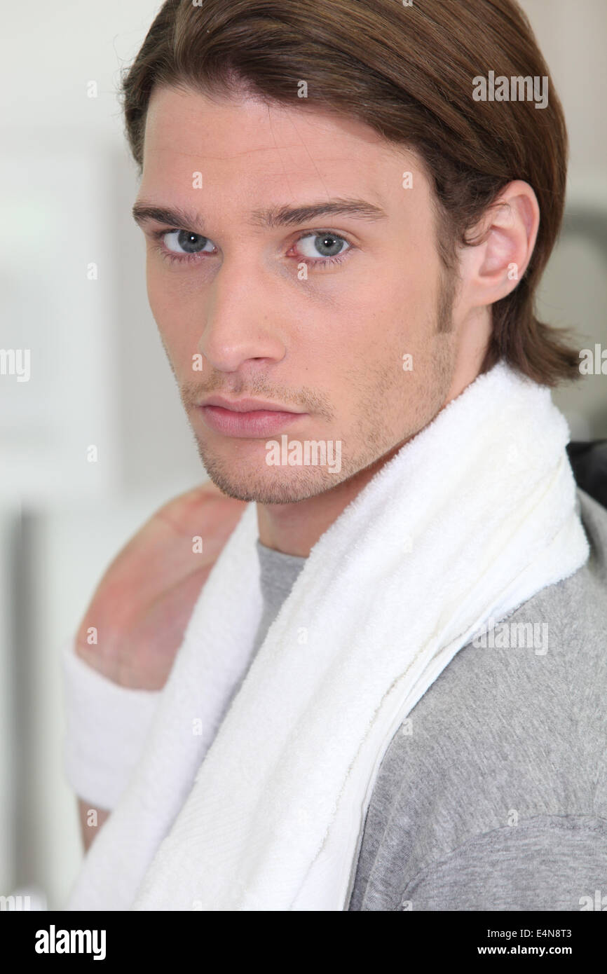 Deadpan man hi-res stock photography and images - Alamy