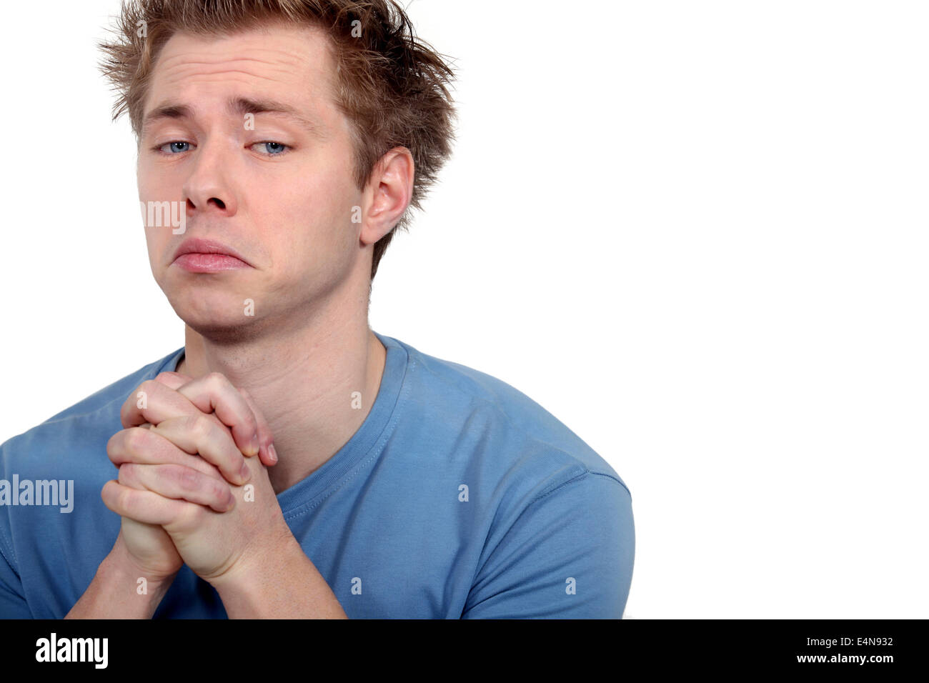 Begging for forgiveness hi-res stock photography and images - Alamy