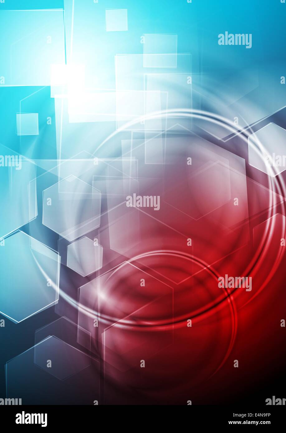 Bright hi-tech background Stock Photo - Alamy