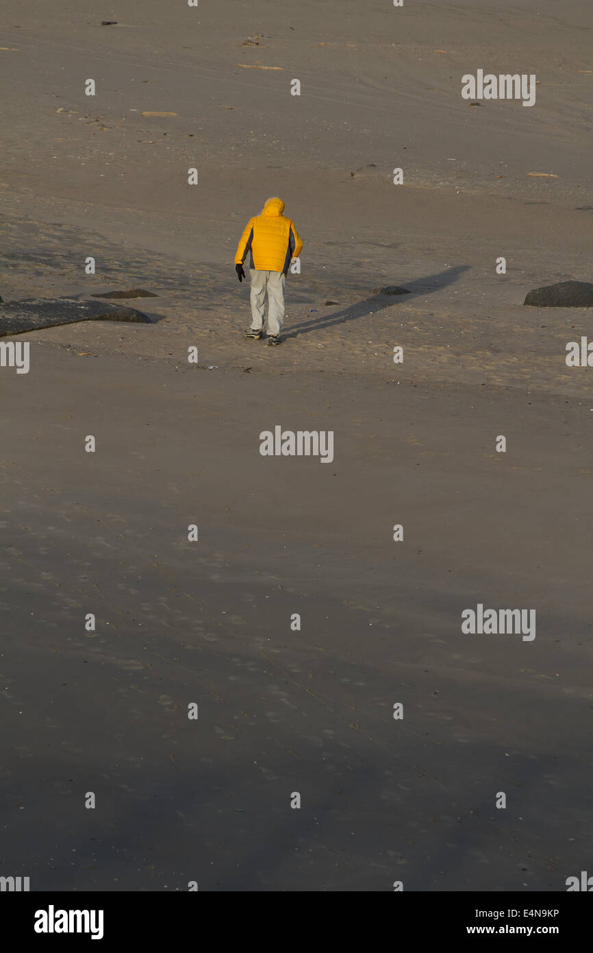 Long cold walk Stock Photo - Alamy