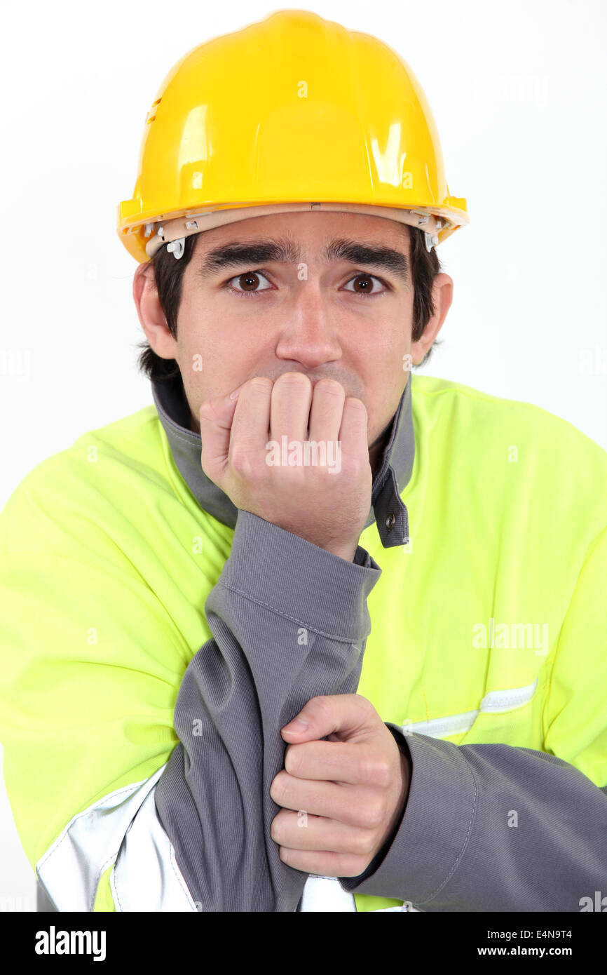 Fearful person hi-res stock photography and images - Alamy