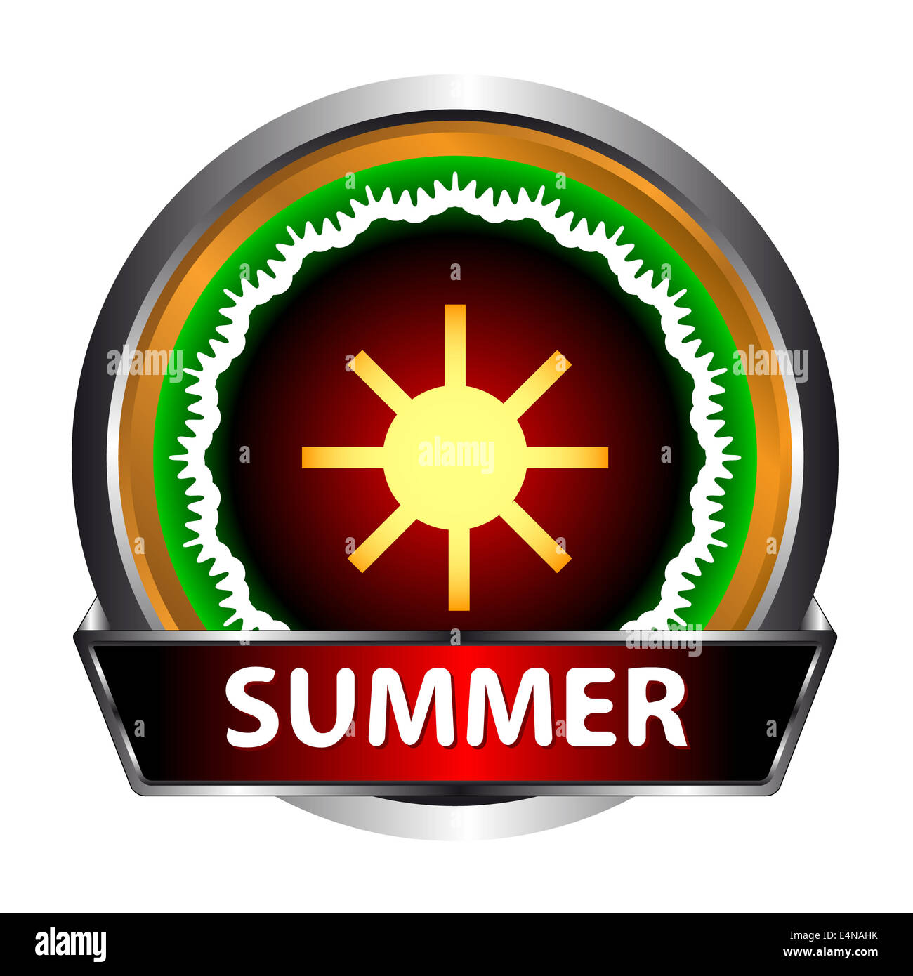 Summer icon hi-res stock photography and images - Alamy