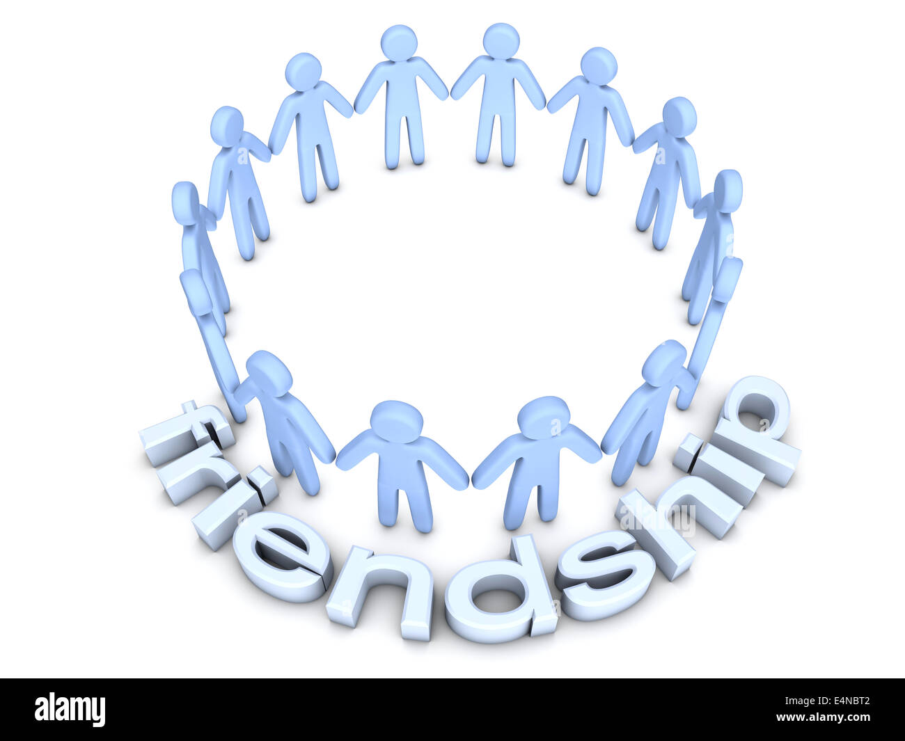 Standing figure staff in Cut Out Stock Images & Pictures - Alamy