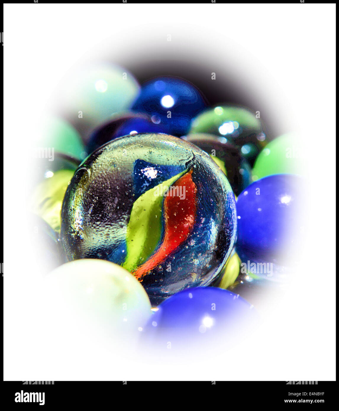 colored marbles with different lighting effects Stock Photo - Alamy