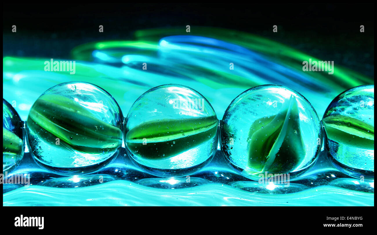 colored marbles with different lighting effects Stock Photo - Alamy
