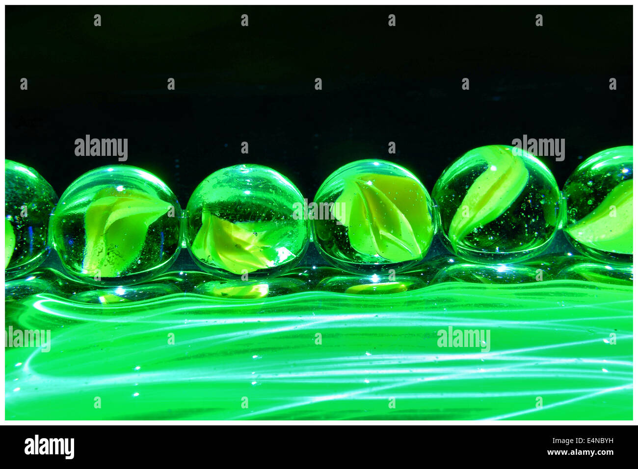 colored marbles with different lighting effects Stock Photo - Alamy