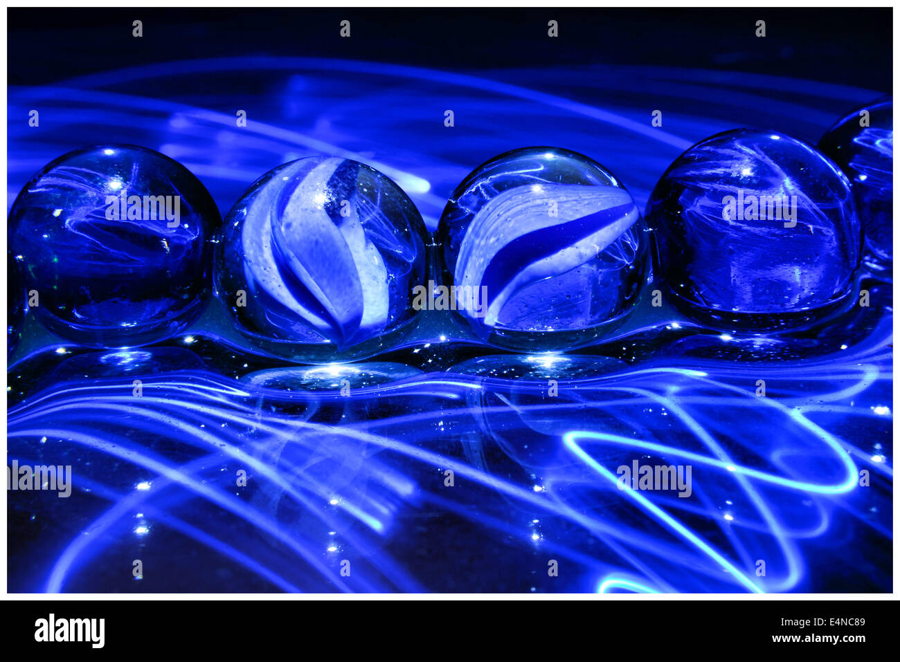colored marbles with different lighting effects Stock Photo - Alamy
