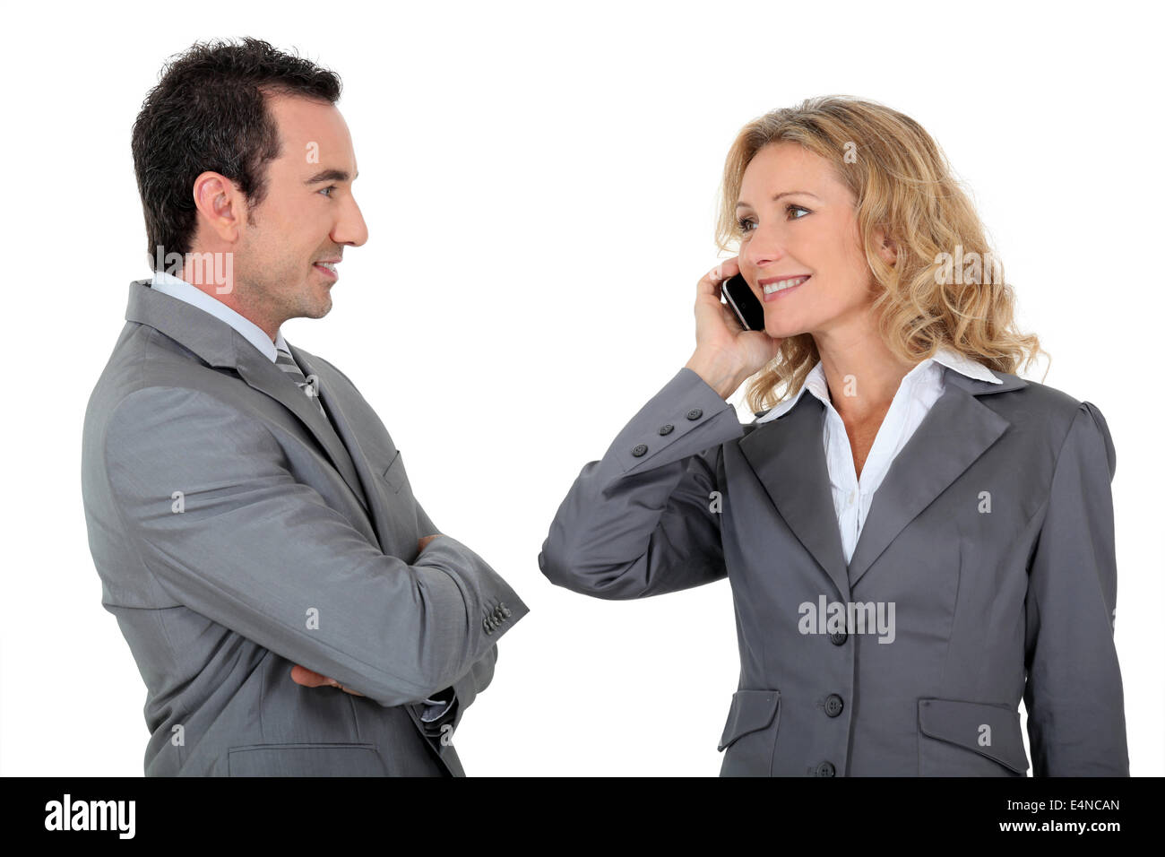 Work listen Cut Out Stock Images & Pictures - Alamy