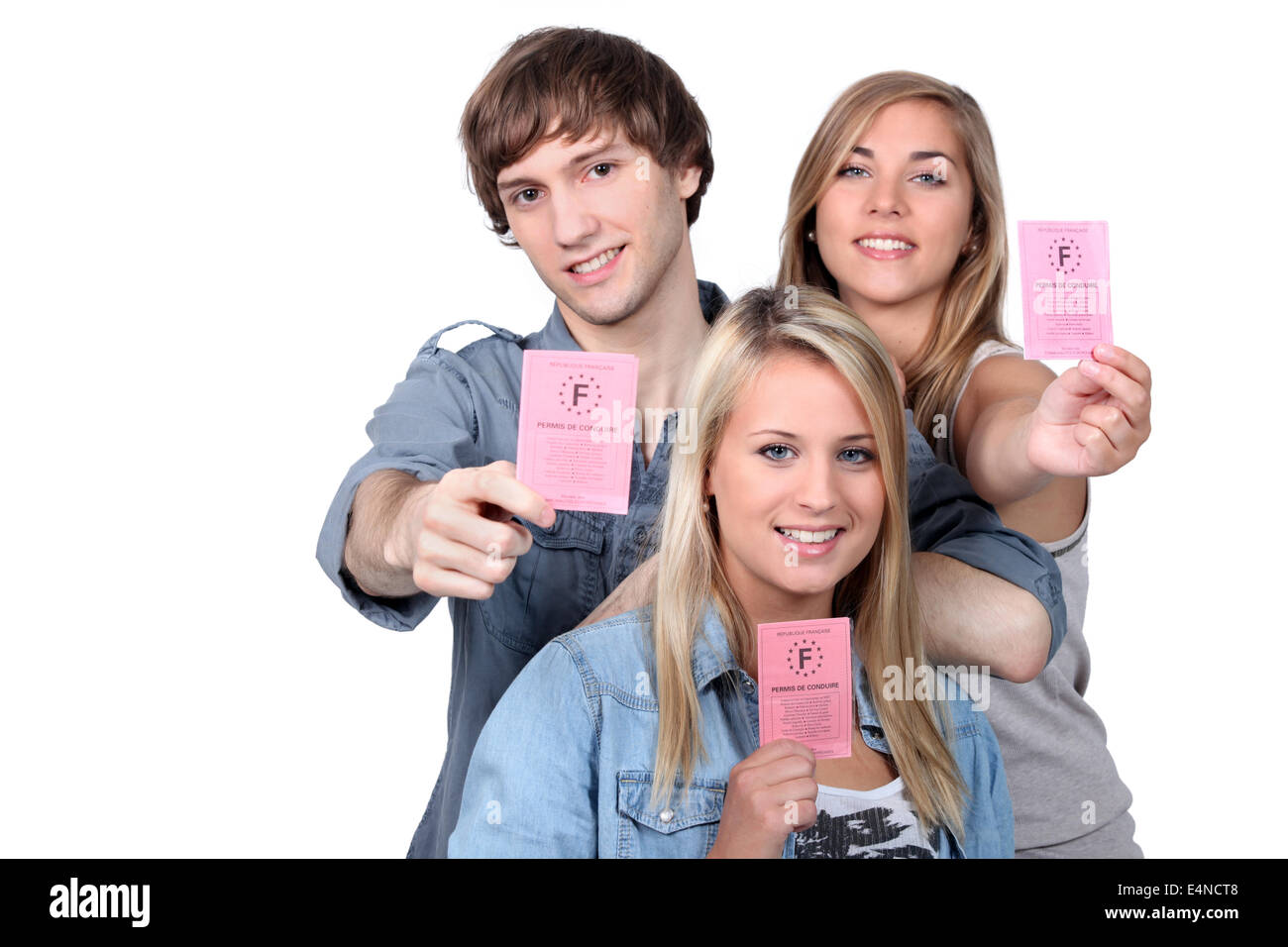 French driving licence Stock Photo - Alamy