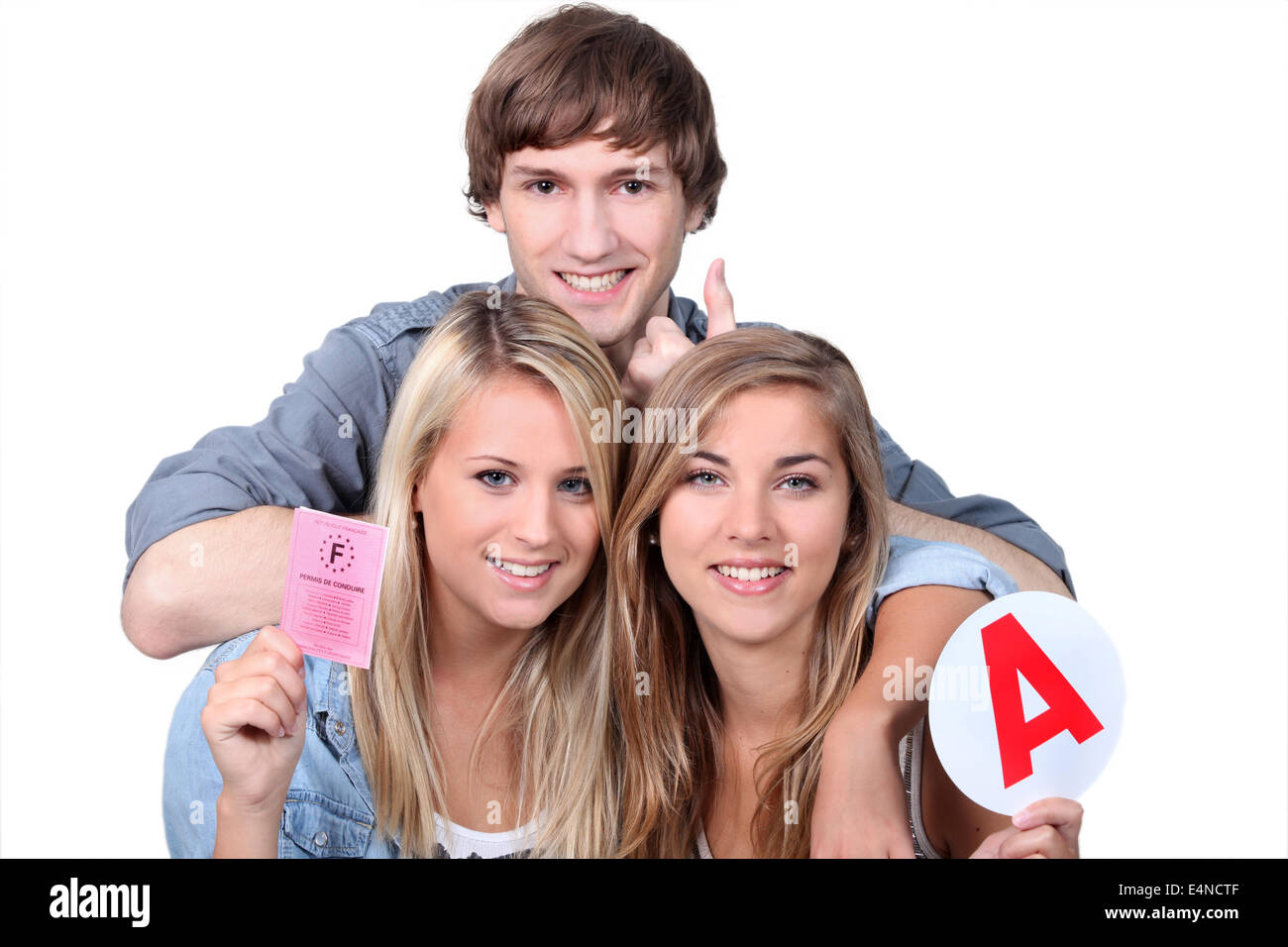 French driving licence Stock Photo - Alamy