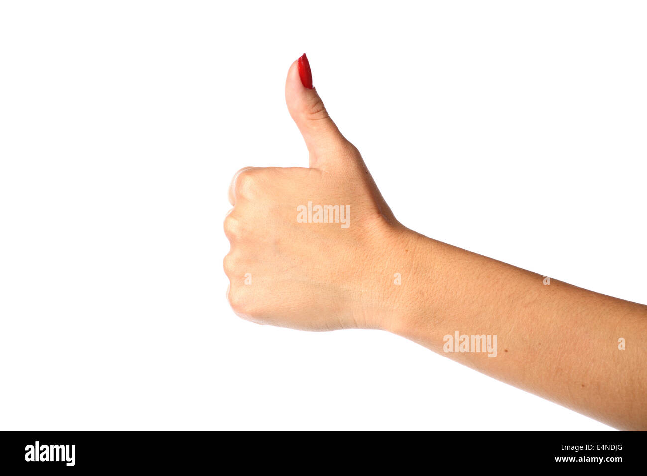 hand showing the sign Stock Photo - Alamy