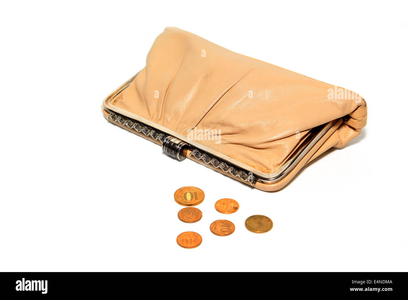 Coin purse white hi-res stock photography and images - Alamy