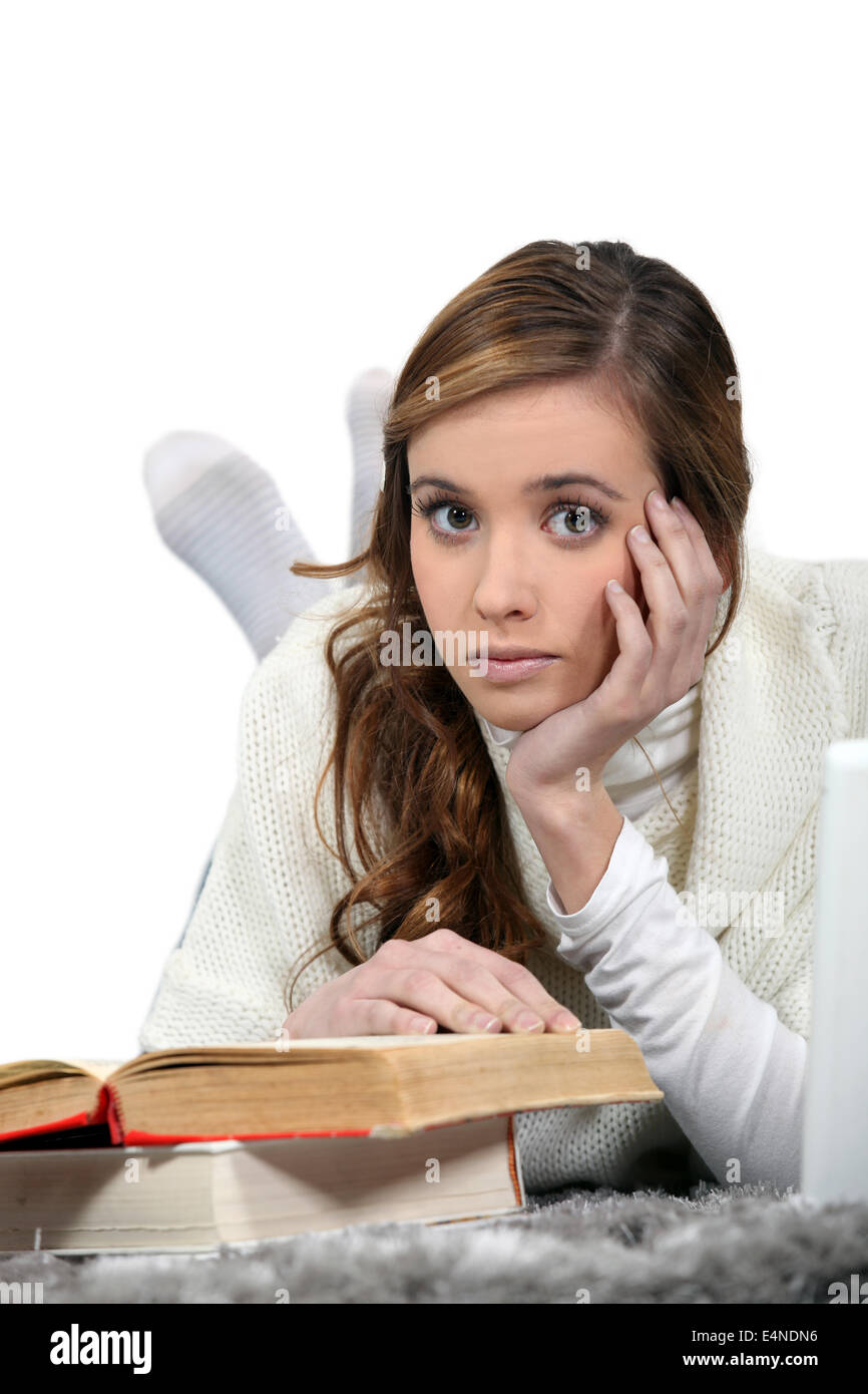 Teacher books story hi-res stock photography and images - Alamy