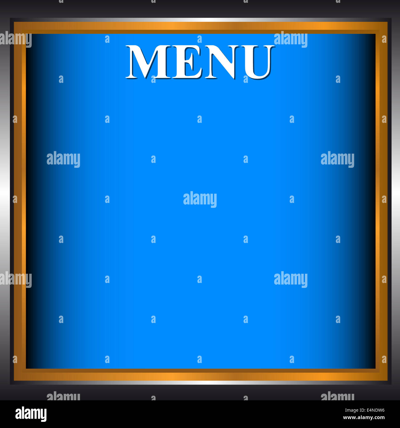 Menu packaging hi-res stock photography and images - Alamy