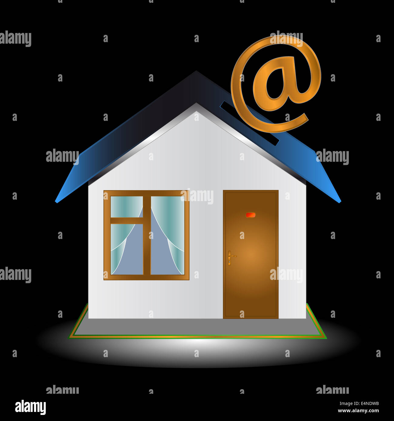 Email abstract background hi-res stock photography and images - Alamy